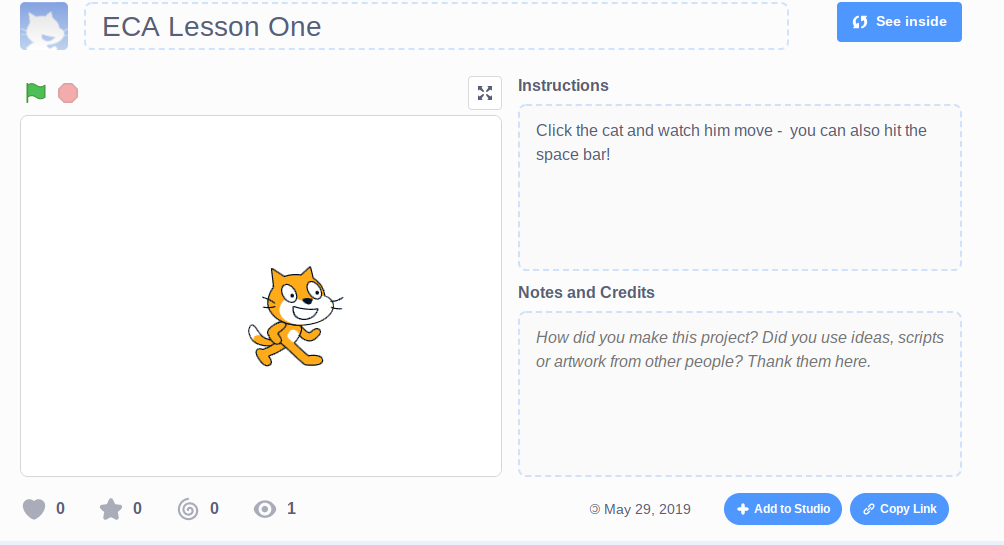 Scratch Trampoline Game – Teacher's Notes