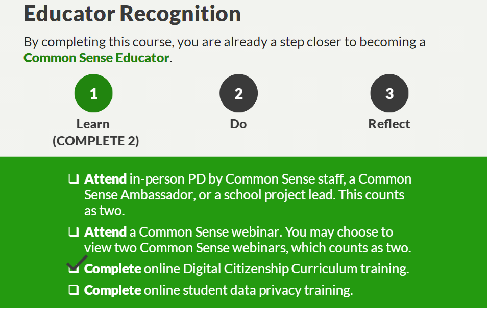 Digital Citizenship Training for Teachers – Teacher's Notes